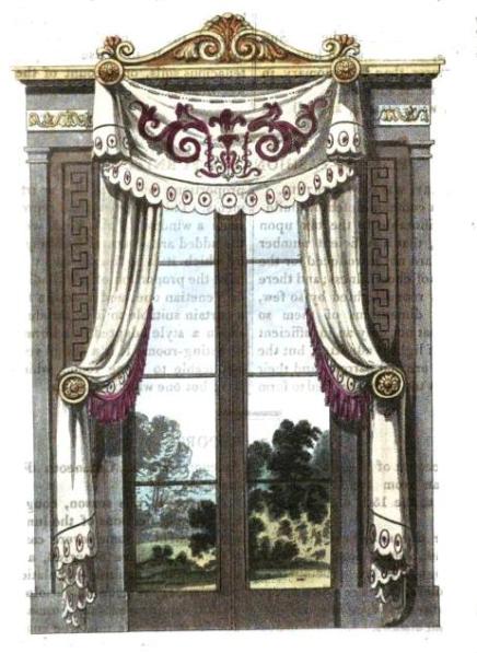 Regency Window Treatments: Ackermann Plates | Jane Austen's World