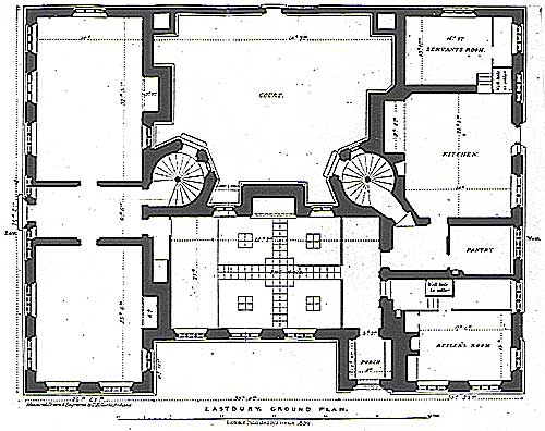 The Servant’s Quarters in 19th Century Country Houses Like Downton ...