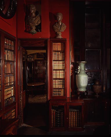 18th Century Home Library Library/ Music Room Of 18th Century Federal
