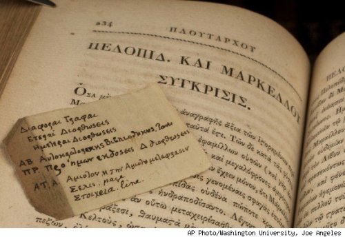 Marginalia: In the 18th & 19th centuries it was the custom to write in ...