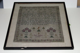 Jane Austen’s Cross Stitch Sampler | Jane Austen's World