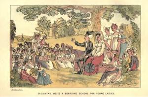 Rowlandson’s Dr. Syntax Visits a Boarding School for Young Ladies ...