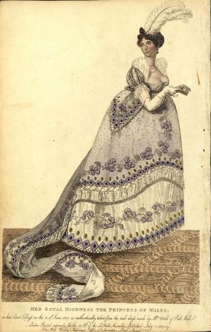 Awkward! The Regency Court Gown: Regency Fashion | Jane Austen's World