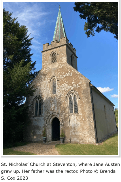 A Visit to Steventon: Jane Austen’s Childhood and Early Life | Jane ...